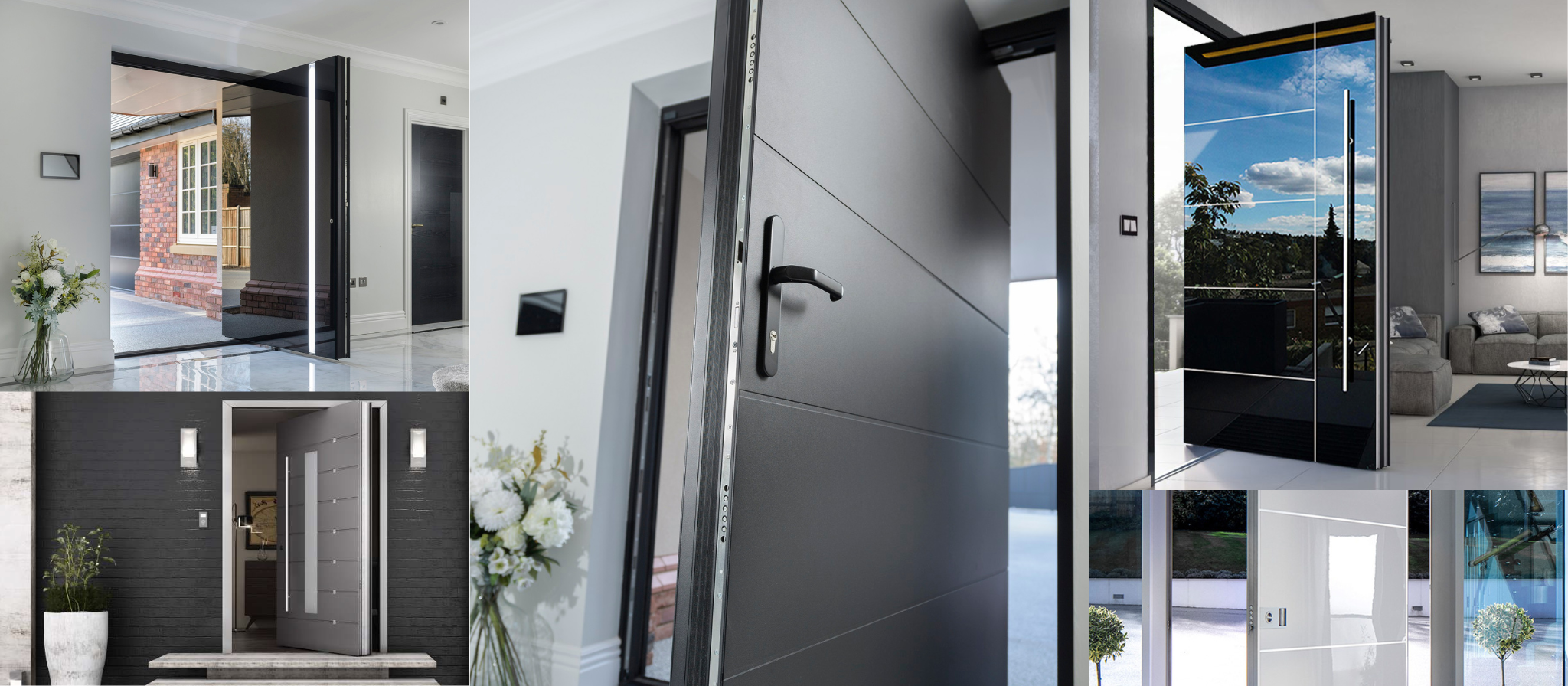 Yakaza Metal Aluminium Pivot Doors